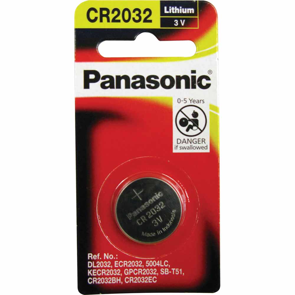 Panasonic 3V Lithium Coin Cell Battery (20mm X 3.2mm) - 1pk | ISL
